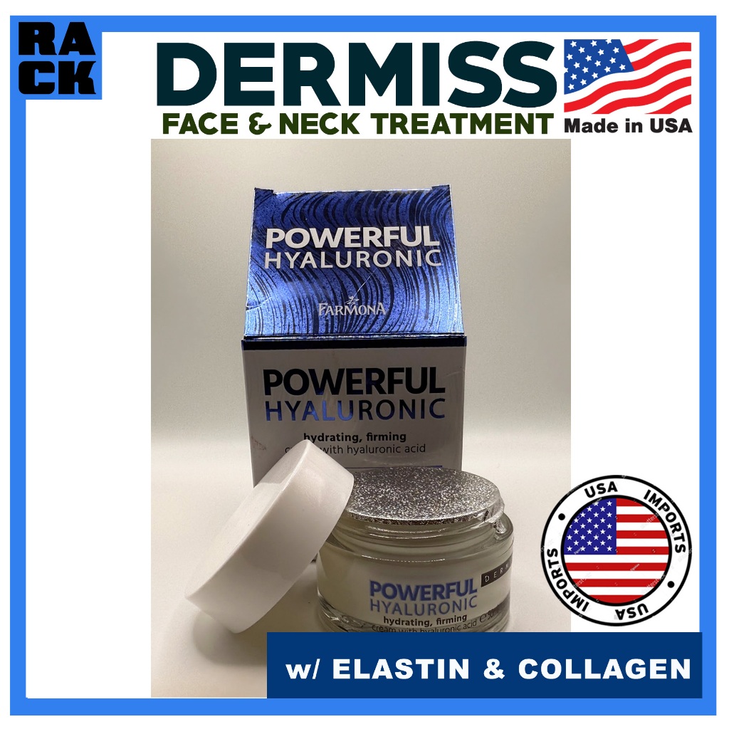 DERMISS Powerful Hyaluronic Hydrating and Firming Cream for Mature Skin ...