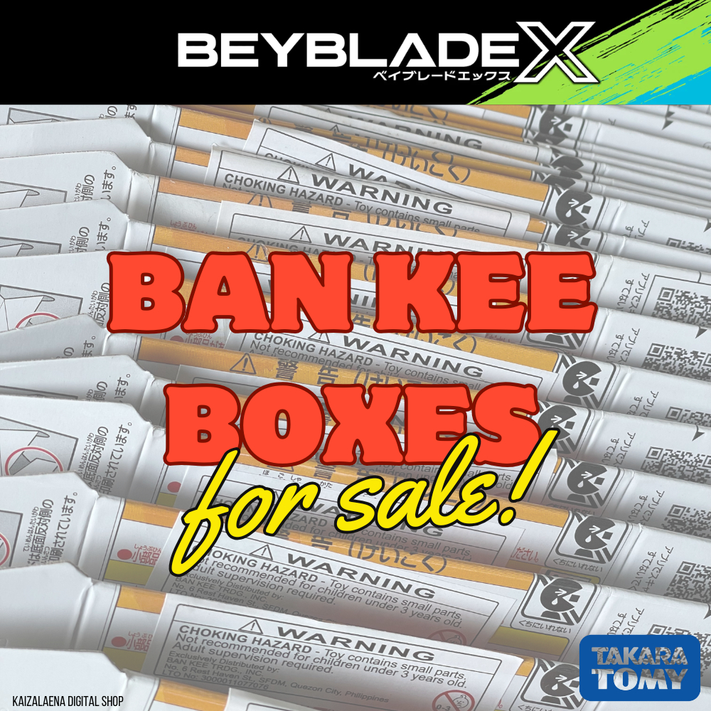 Takara Tomy Beyblade X Ban Kee boxes for sale | Shopee Philippines