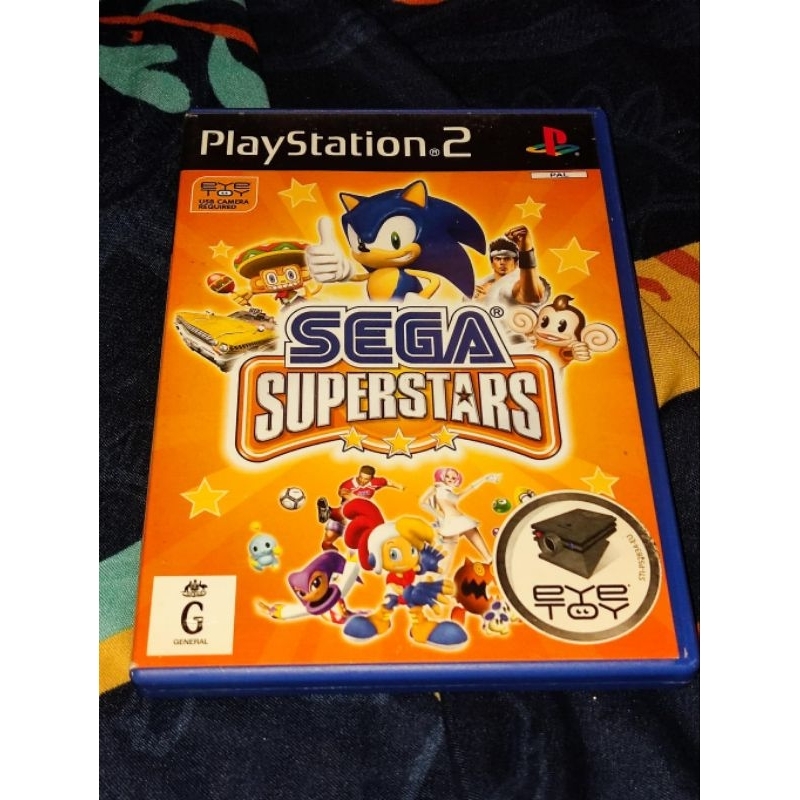 PS2 Sega Superstars (EyeToy Required) (PAL, Boxed) | Shopee Philippines