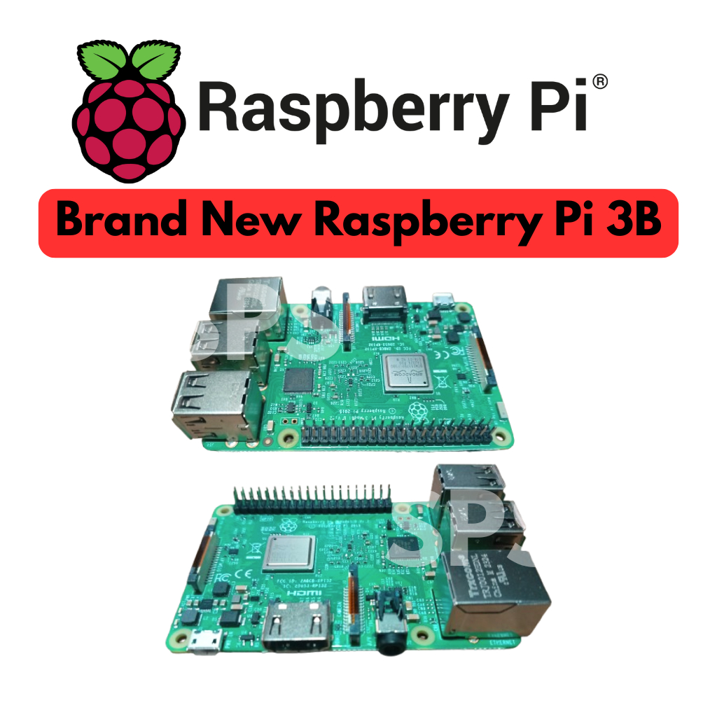 Brand New Raspberry Pi 3 Model B Board Quad Core 1gb Ram Wifi Bluetooth Original Shopee