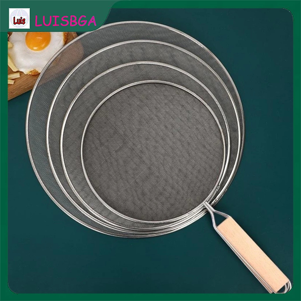 Cooking Cover Mesh Screen Oil Cover, Anti-splash Frying Pan Tools with ...