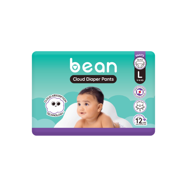 bean Cloud Diaper Pants Large (9-14 kg) - Pack of 30 | Shopee Philippines