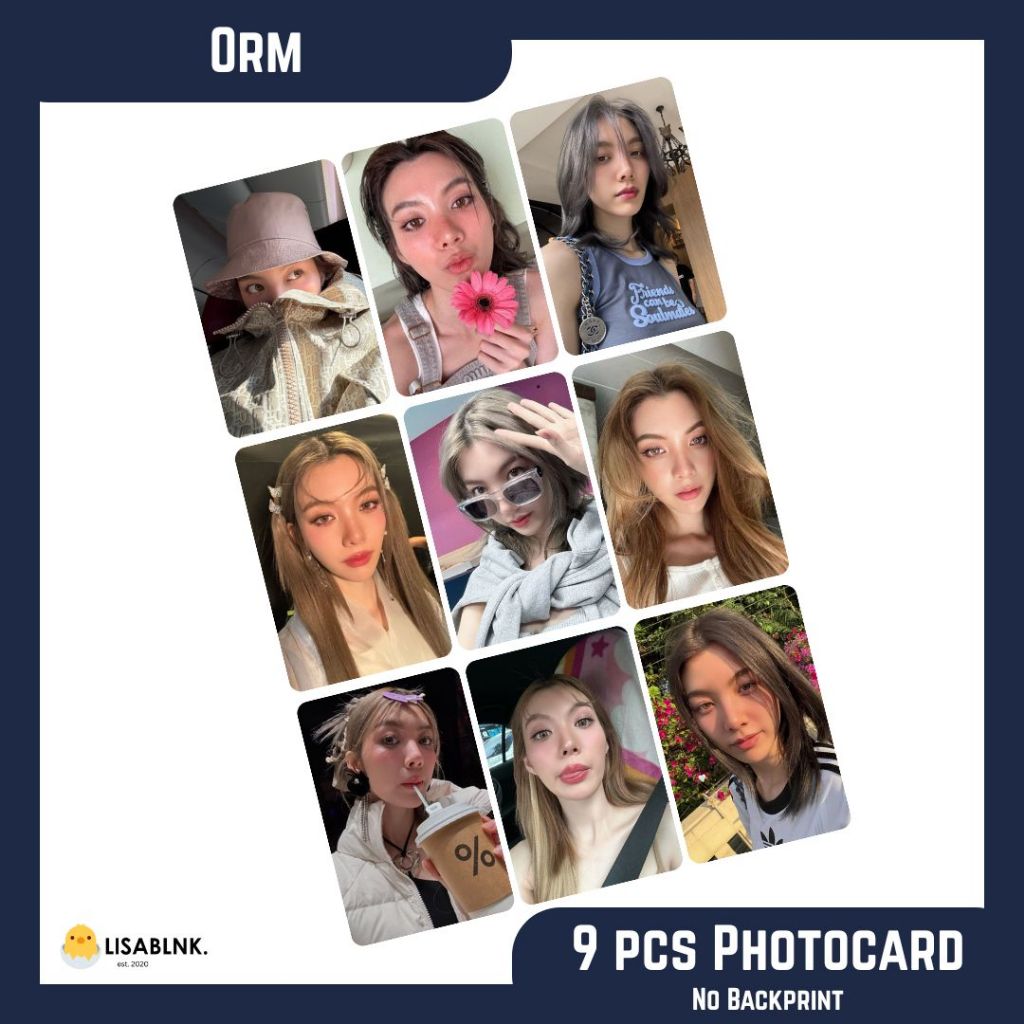 Thai GL Orm Fanmade Photocard Set | Shopee Philippines