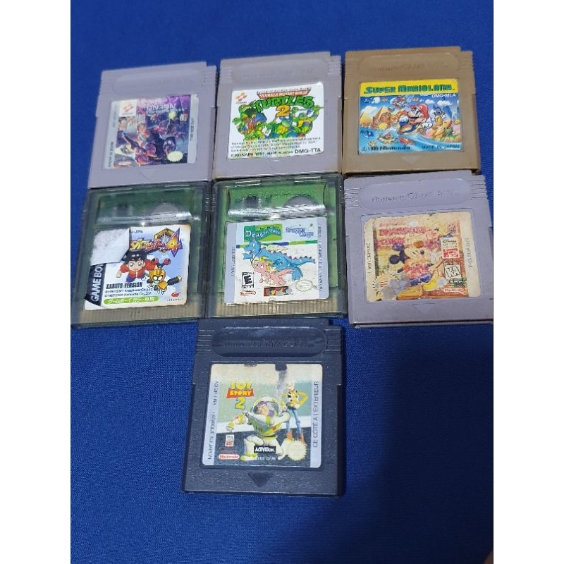 gameboy color dmg cartridge orignal set bundle only | Shopee Philippines