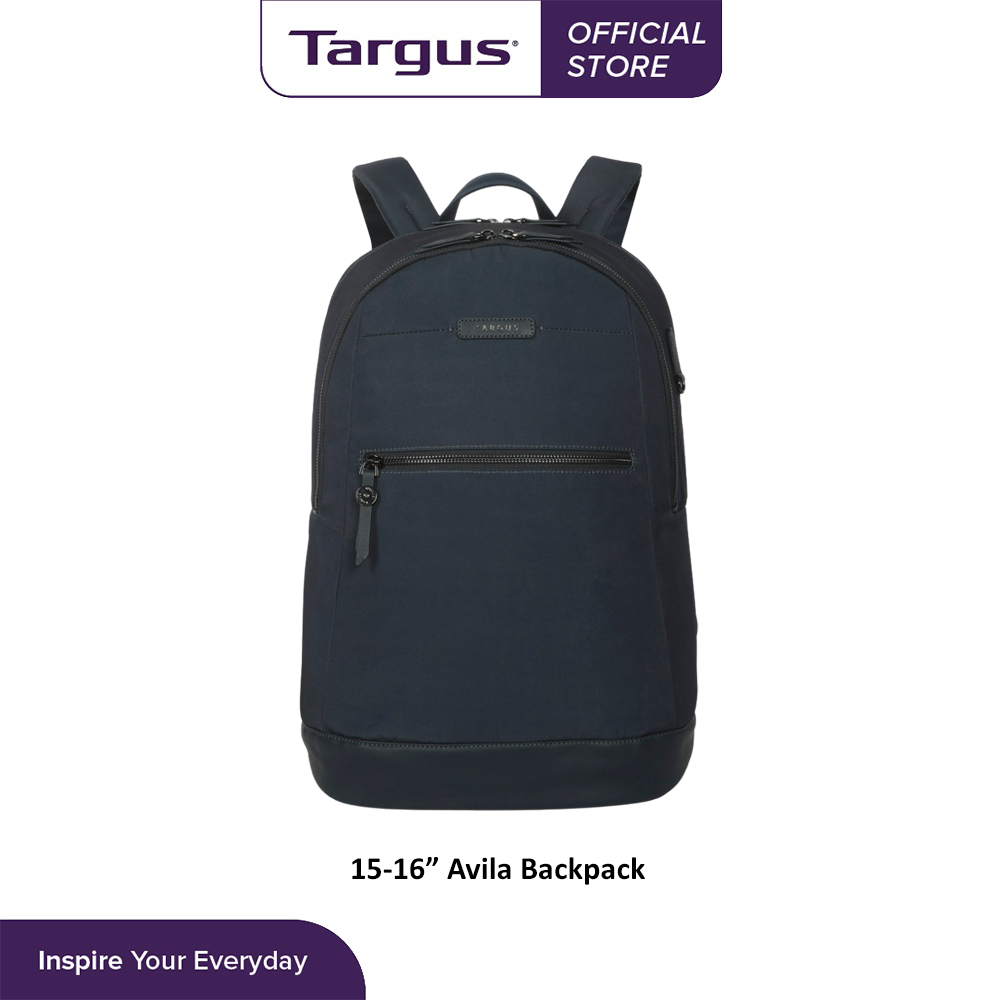 Targus 15-16" Avila Midnight Navy Water Resistant w/ Laptop Compartment ...