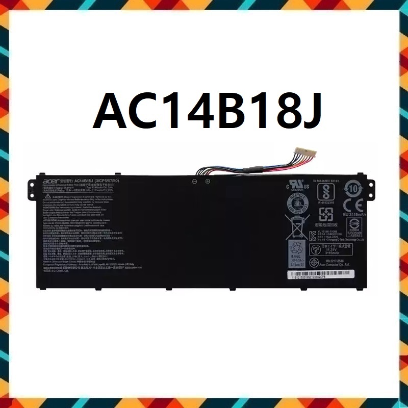 ★AC14B18J Laptop Battery for Acer Aspire ES1-511 ES1-512 Aspire 3 A315 ...