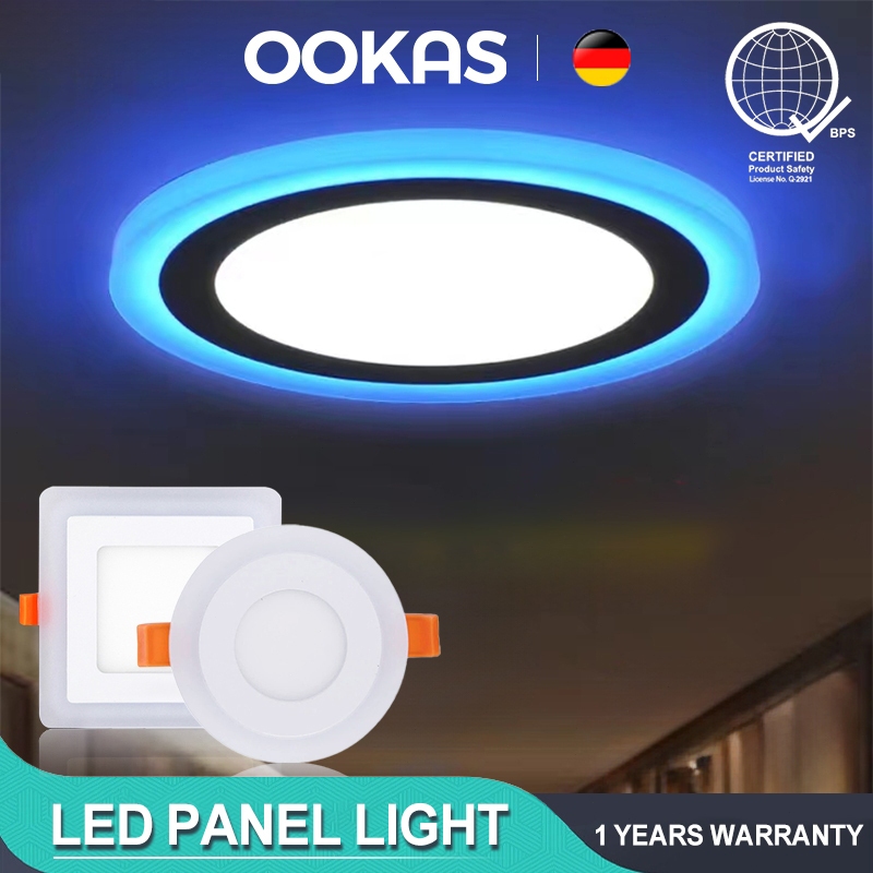 OOKAS 4/7W Pin Light LED Ceiling Tricolor Recessed Downlight Ceiling ...