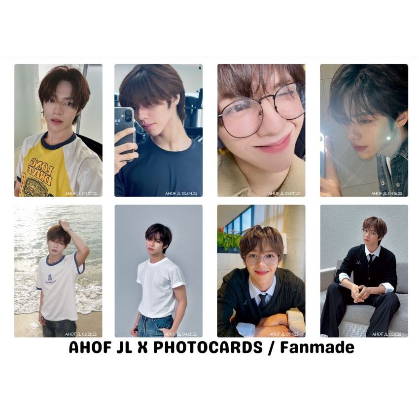 AHOF JL X PHOTOCARDS / FANMADE / Back to Back Print / Actual Photo ...