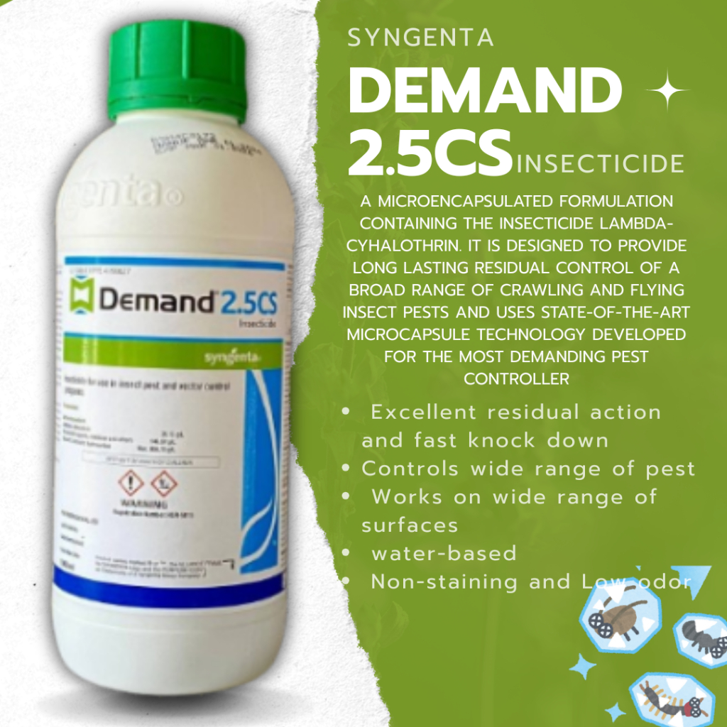 [SOUTH VET] Demand 2.5CS Insecticides Syngenta Farm Pest, Pest Control ...