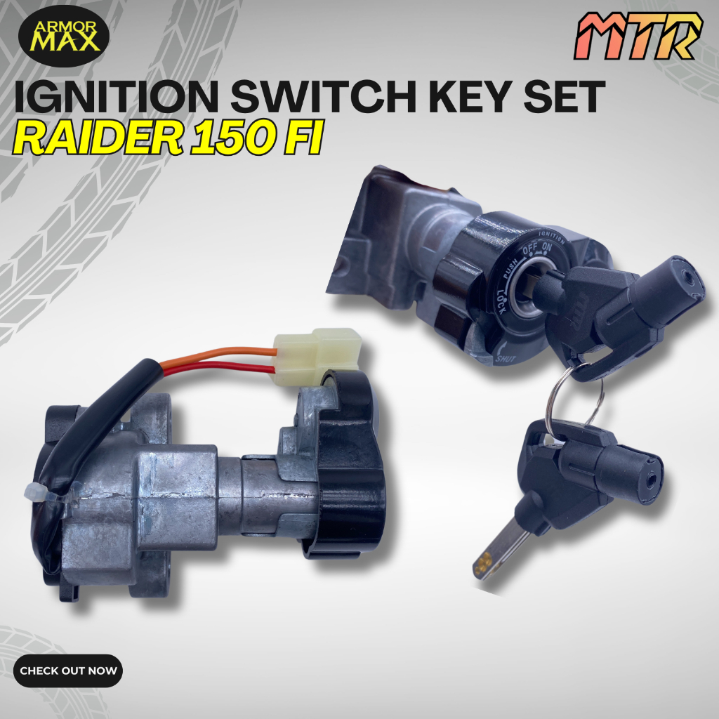 AM MTR IGNITION SWITCH FOR SUZUKI RAIDER R150 FI - ANTI THEFT SWITCH ...