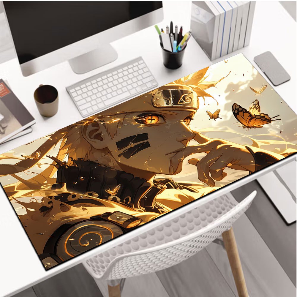 Naruto Kakashi Extended Mouse Mat Mouse Pad For Gaming 80cm x 30cm Soft ...