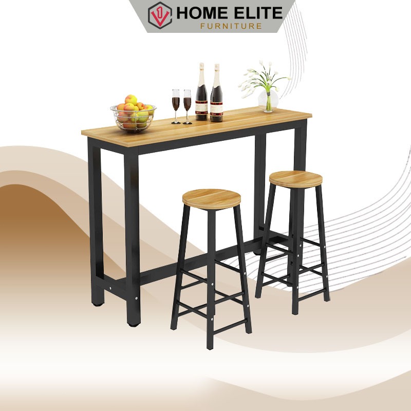 Philippine V1 New simple long high table bar white black table home ...