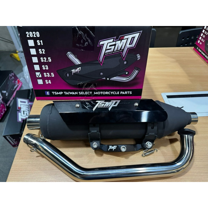 Tsmp Pipe S4 Nmax V2/Aerox V2 (Clamp type) | Shopee Philippines