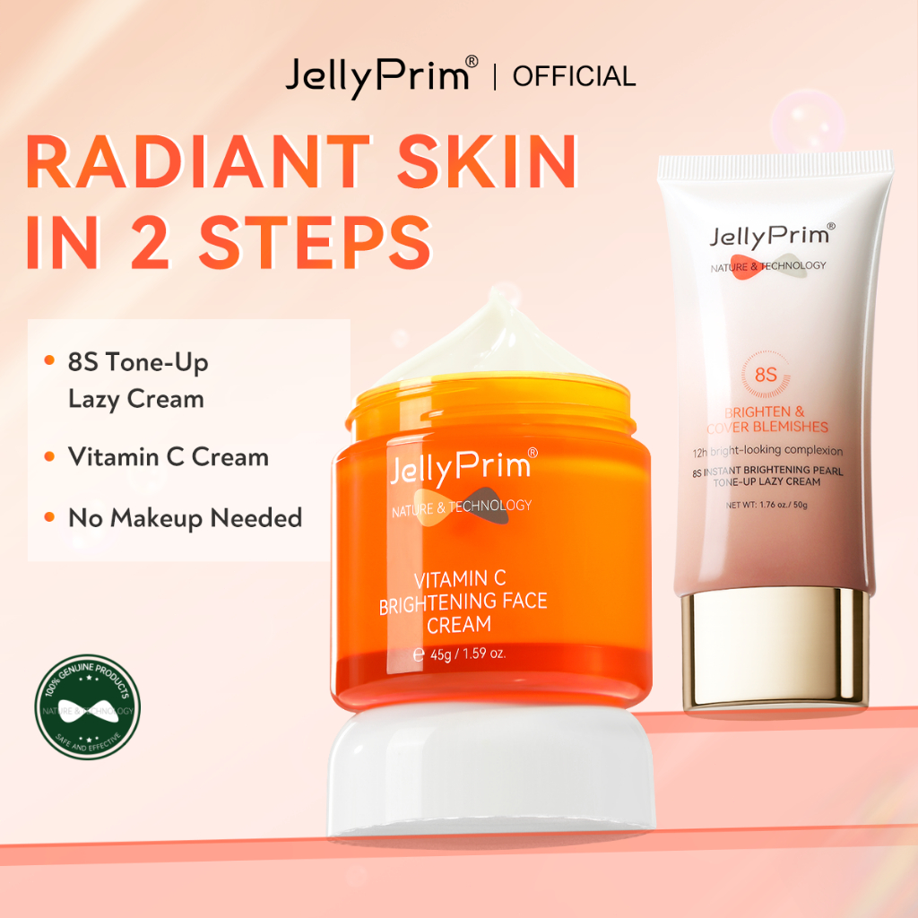 JellyPrim Natural Pearl 8s Instant Whitening BB Cream +Vitamin C ...