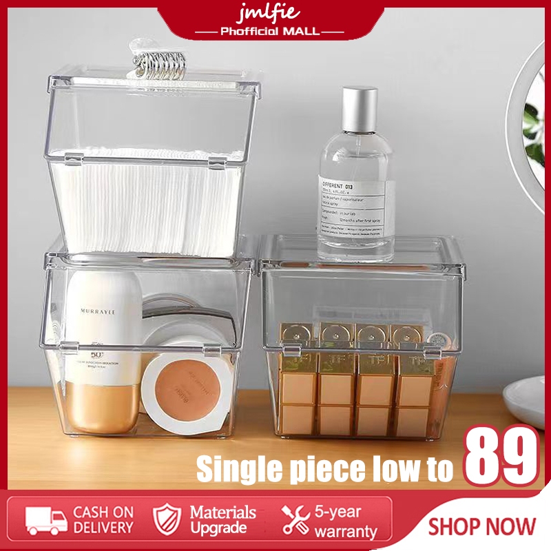 8PCS Accessory Candy Storage Box Stackable Organizer Container for ...