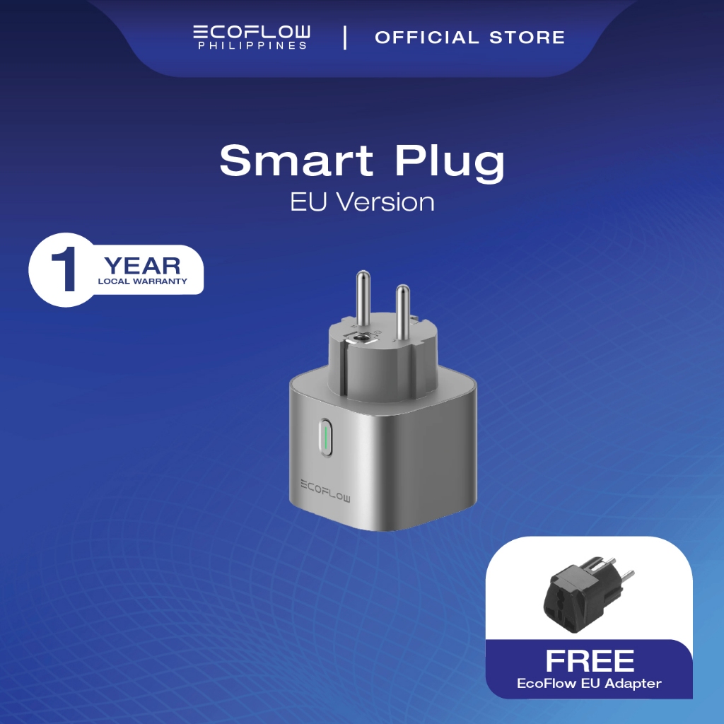 EcoFlow Energy Saving Smart Plug | Shopee Philippines