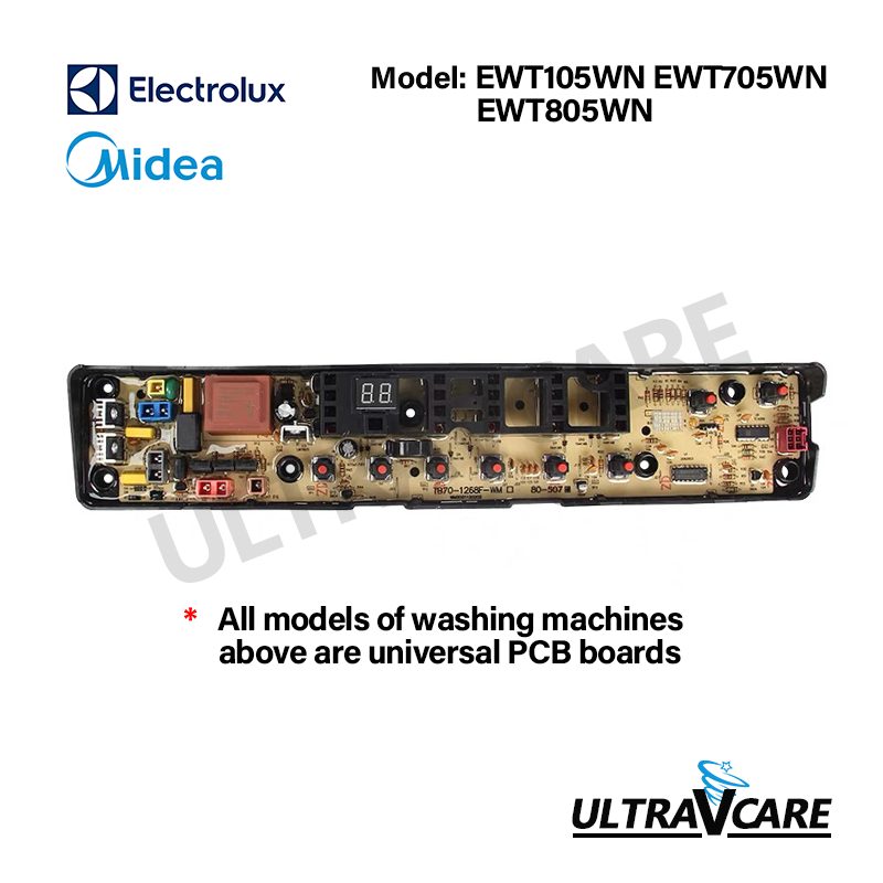 Electrolu Midea Hanabishi Washing Machine EWT105WN EWT705WN EWT805WN FP ...