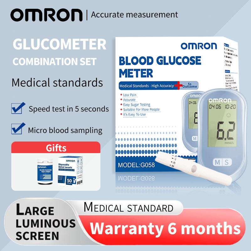 glucometer test kit with strip Blood Glucose Meter Kit Complete Blood ...