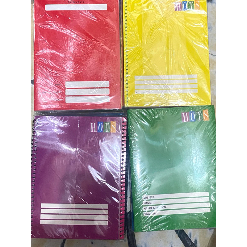 1 Bundle 10pcs Notebook Regular Composition Writing Spiral Spring Notebook Tahi Yarn