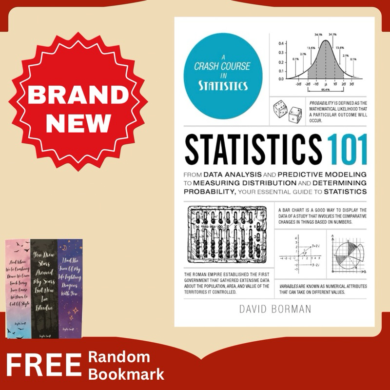 Statistics 101 by David Borman | Shopee Philippines