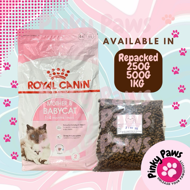 REPACKED RC Mother and Babycat Dry Food 250G 500G and 1KG - RC Feline ...