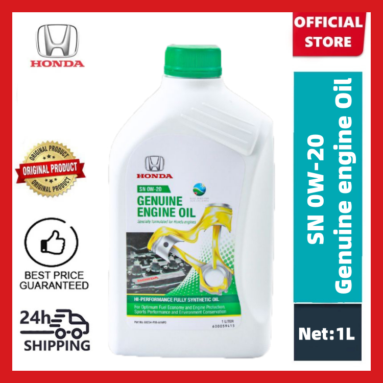 【BUY1 TAKE 1】Honda Fully Synthetic Oil 0w-20 Engine Motorcycle Oil 1L ...