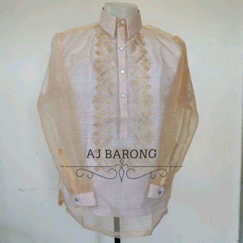Traditional Men's Barong Tagalog Pinya Organza BO 03 - Menswear ...