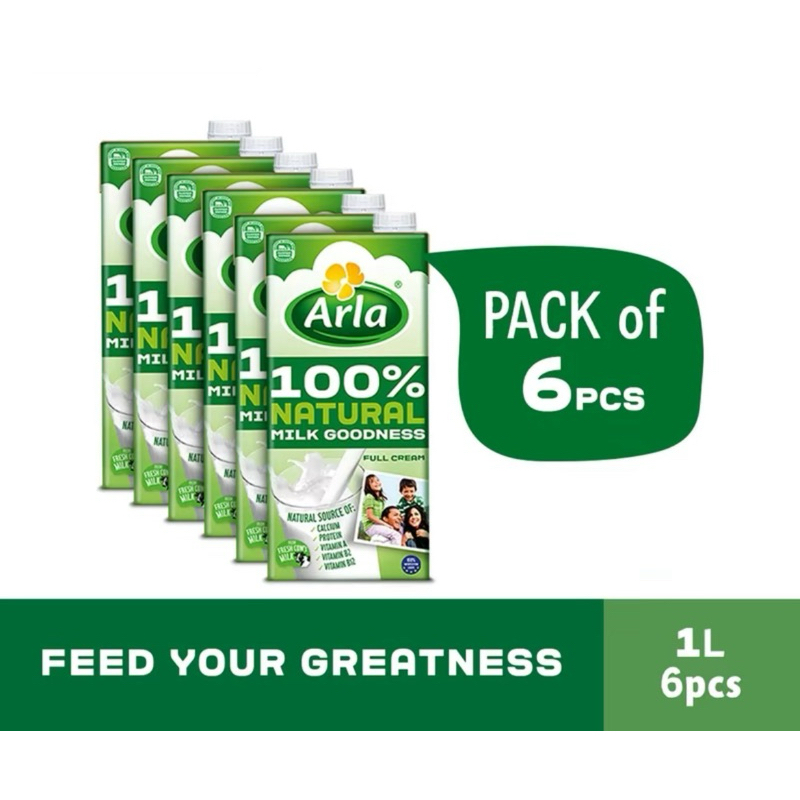 BUNDLE DEAL! ARLA FULL CREAM MILK x 6 | Shopee Philippines