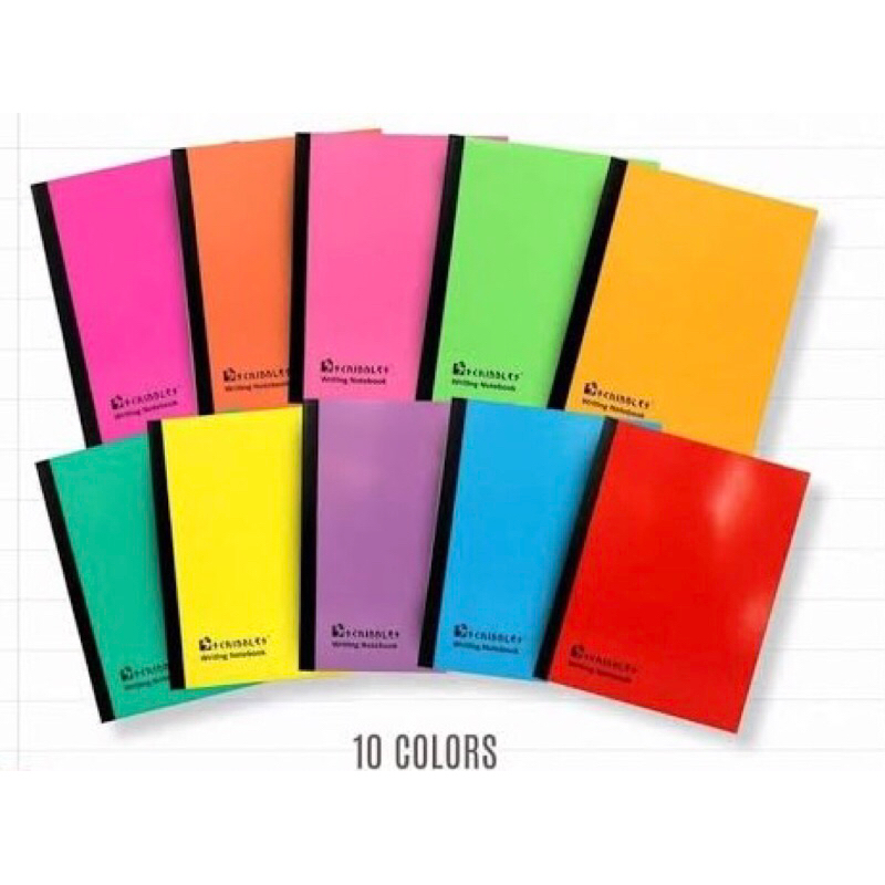 Scribbles Writing notebook Color Coding | Shopee Philippines