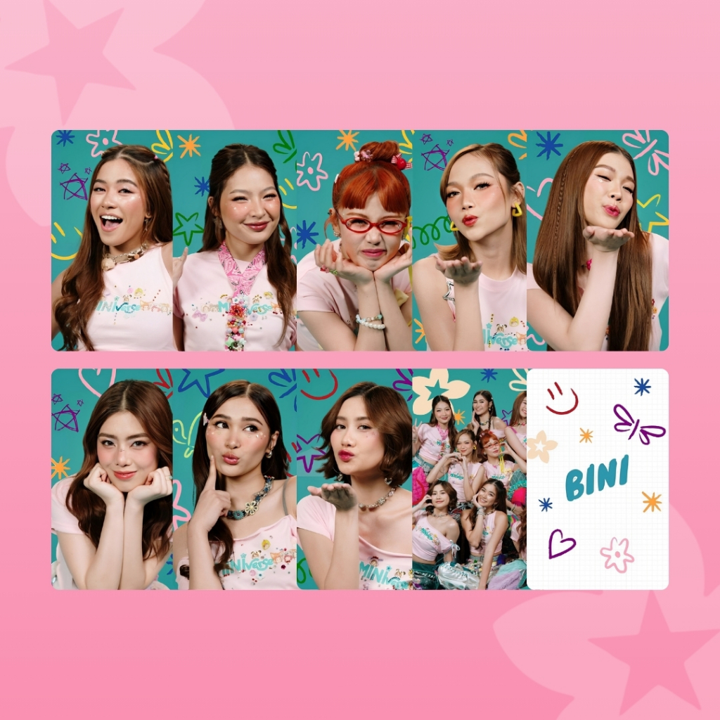 [Made-to-Order] 9pcs. BINI Photo Series Concept Unofficial Photocard ...