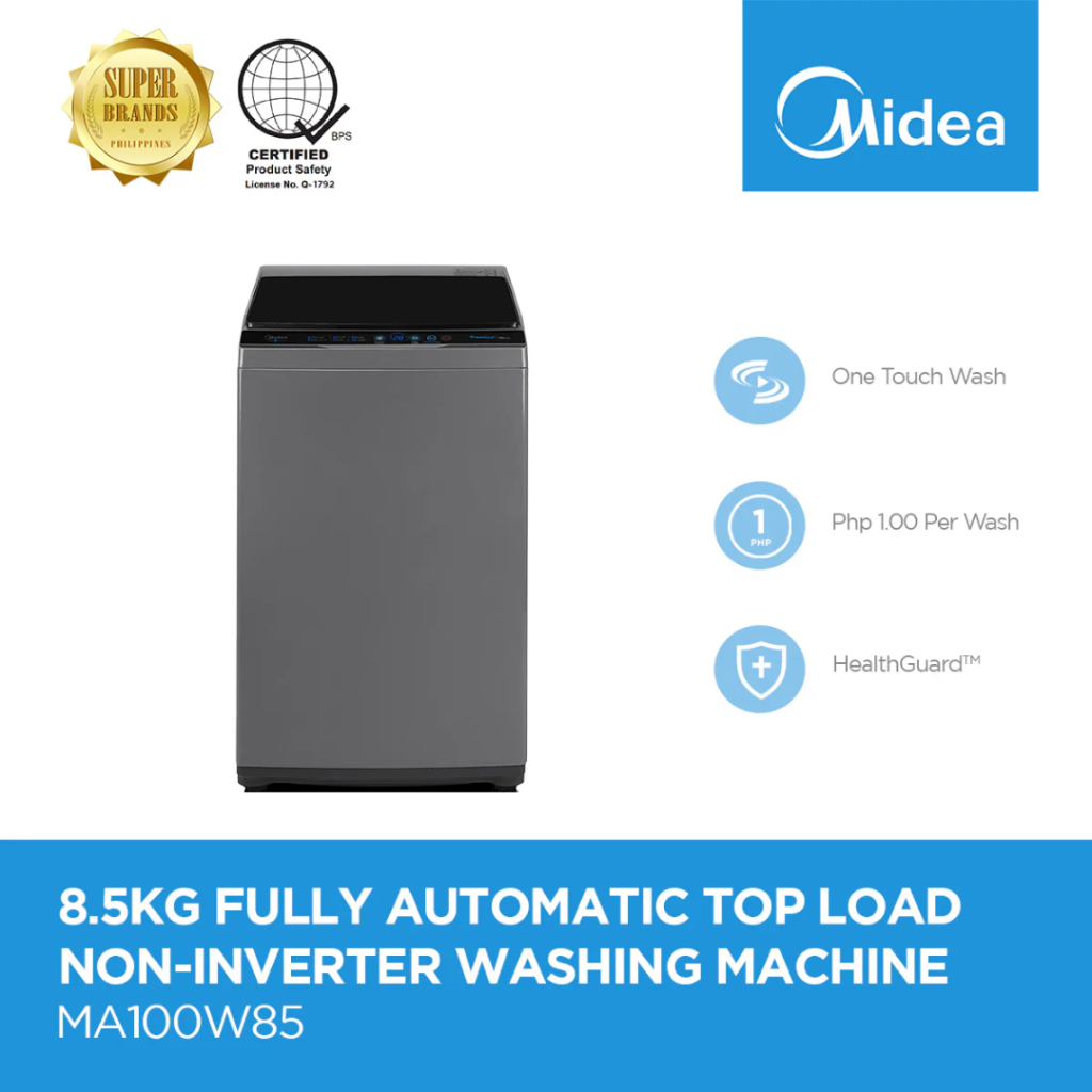 Midea Top Load Fully Automatic Washing Machine 8.5kg | Shopee Philippines