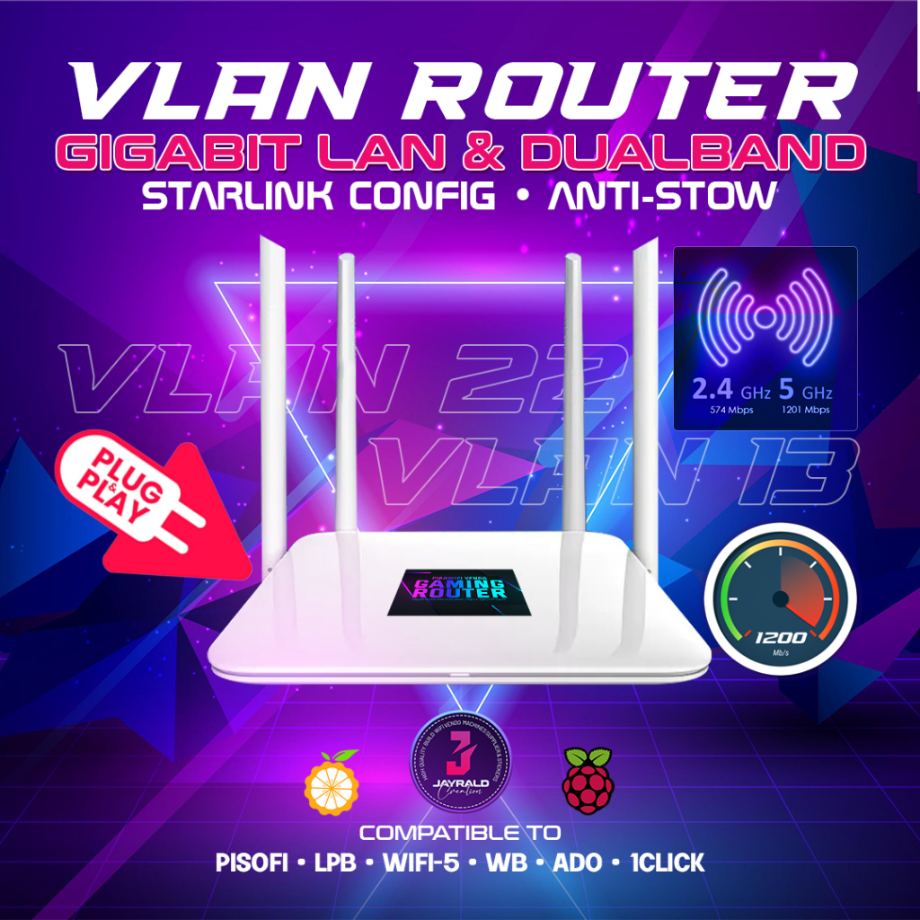 Vlan Router for PISOWIFI (Surplus) | Shopee Philippines