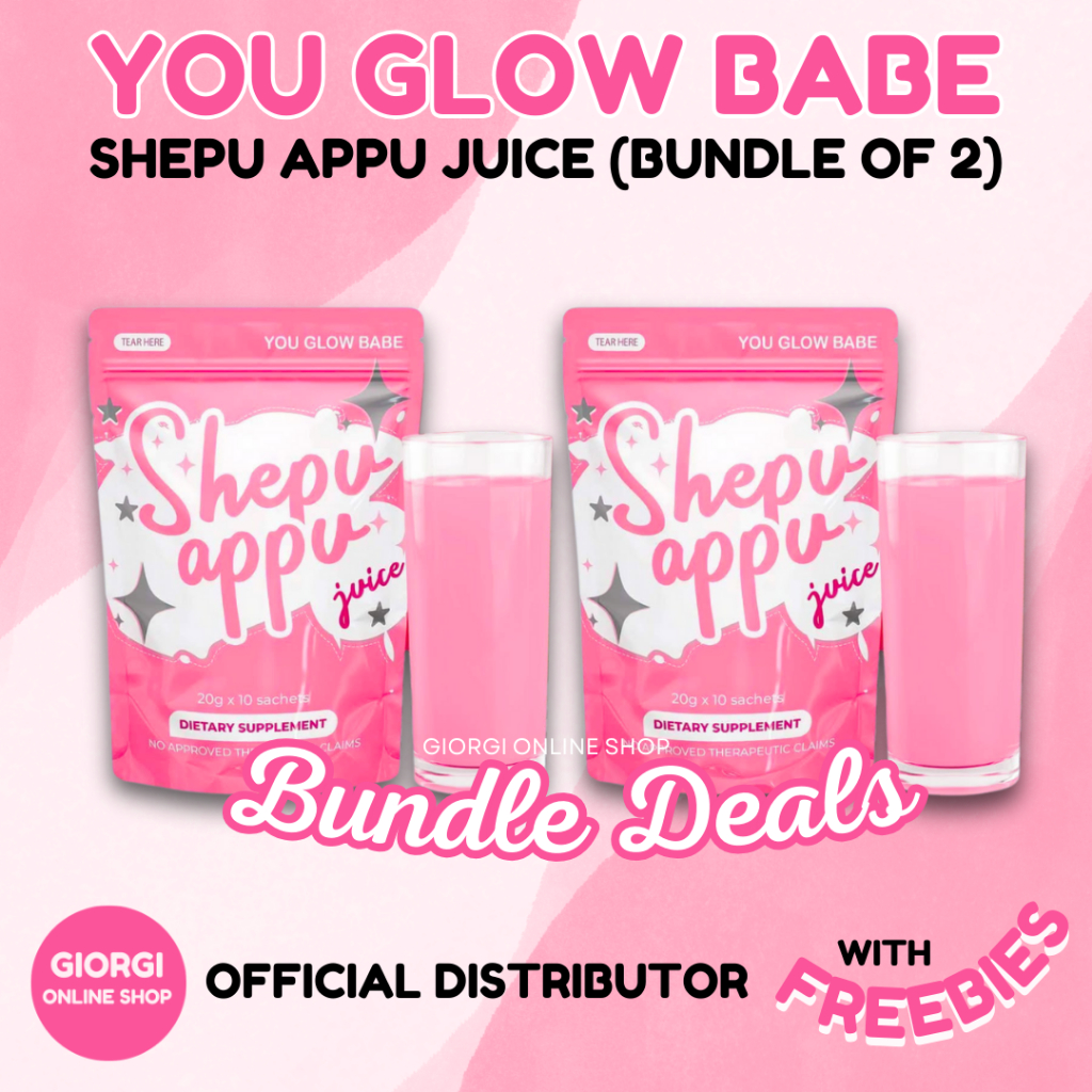 Shepu Appu Juice BUNDLE by YOU GLOW BABE | Whitening Slimming Original ...