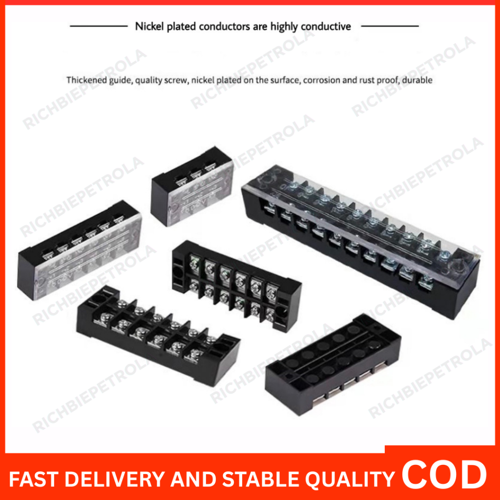 Terminal Block Molded Type Electrical 15A/20A/25A | Shopee Philippines