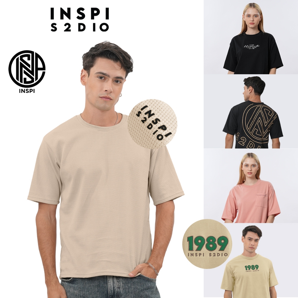INSPI S2DIO Oversized Tshirt for Men and Woman with Minimalist Design ...