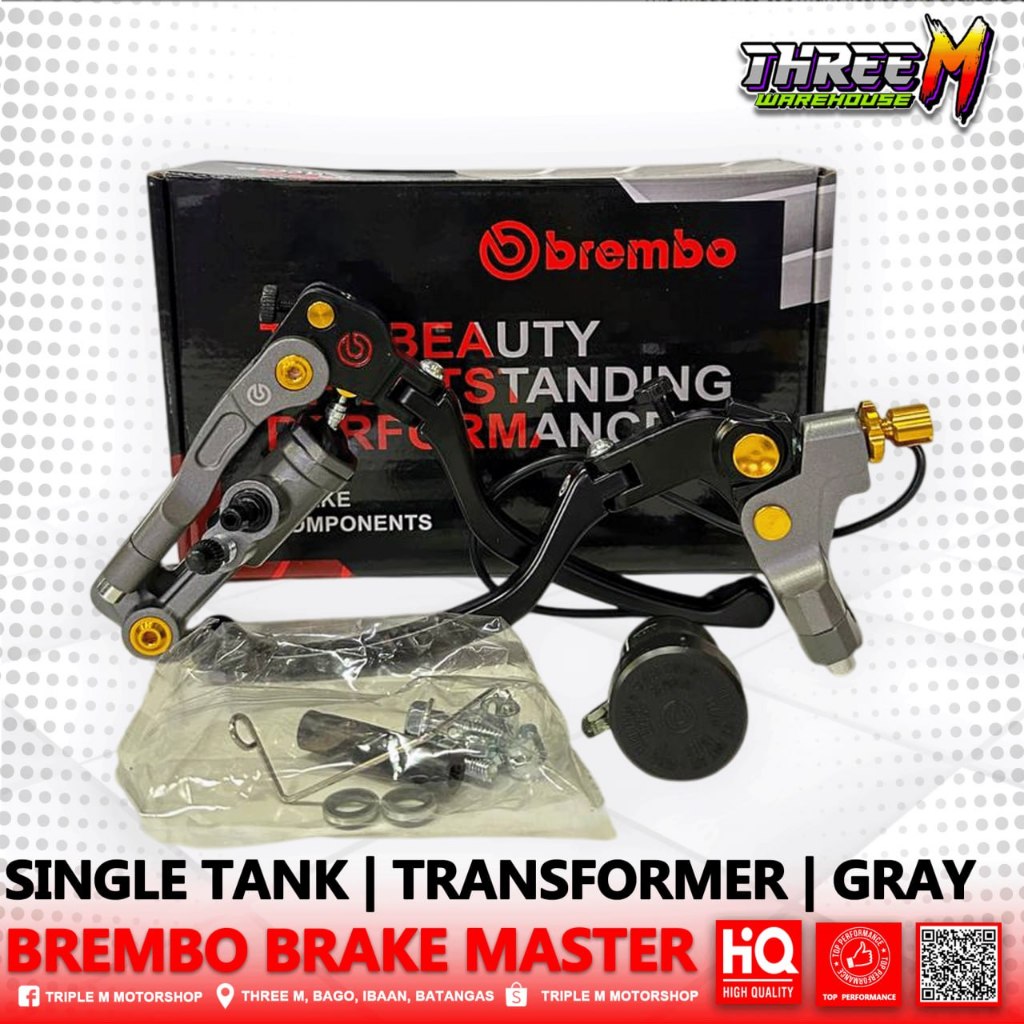 BREMBO BRAKE MASTER TRANSFORMER SINGLE TANK | Shopee Philippines