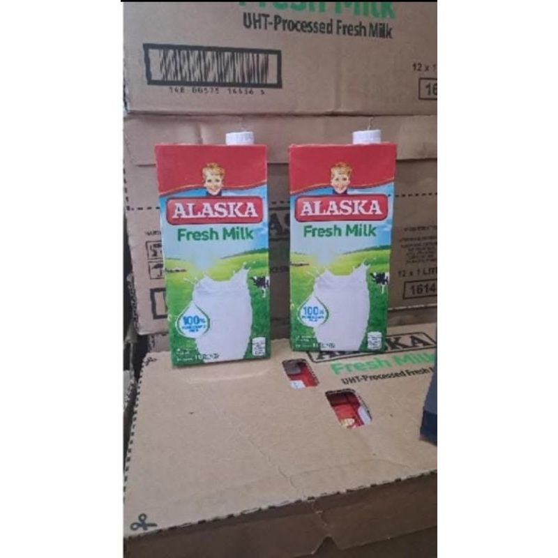 Alaska Fresh Milk Buy 1 Take 1 (1Liter) Alaska for coffee, milktea ...