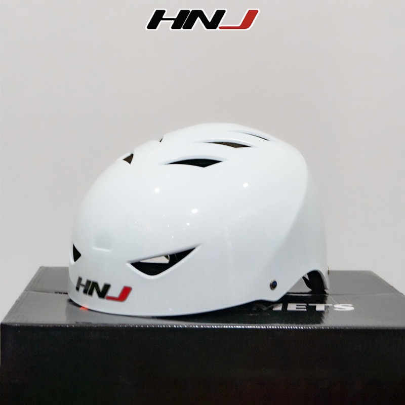 HNJ Mob-3 Plain Motorcycle Bike Helmets Nutshell Open Face Helmet Women ...