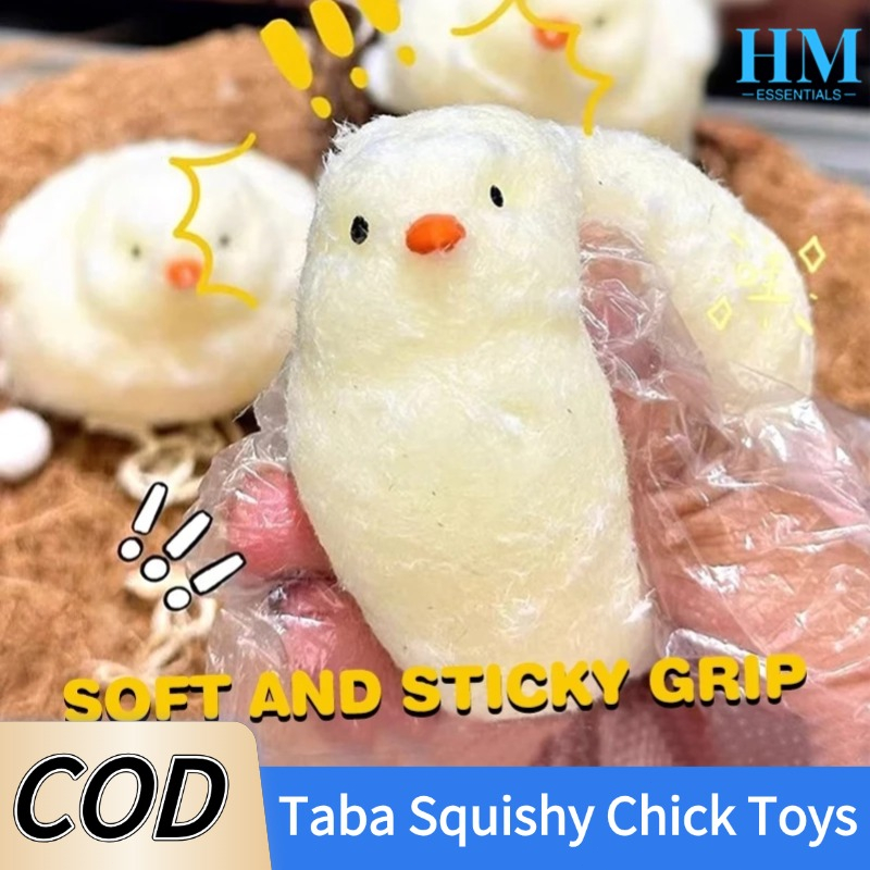 Handmade Taba Squishy Chick Handmade Silicone Chicks Stress Relief ...