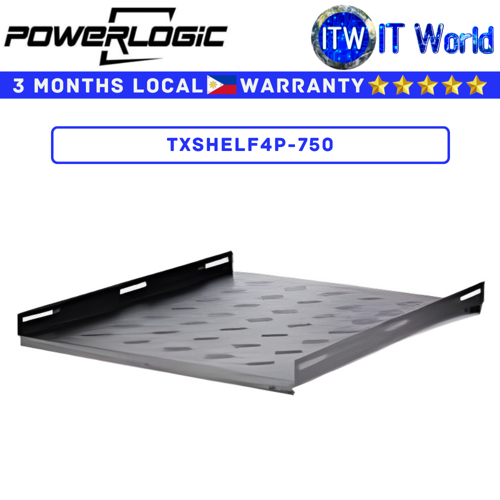 Itw | Powerlogic Fixed Shelf TXSHELF4P-750 for 1200 depth floor ...
