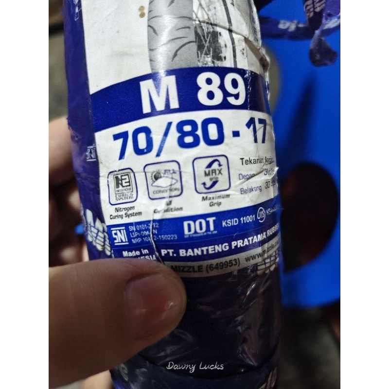 Mizzle M89 70/80x17 maximum grip promo price | Shopee Philippines