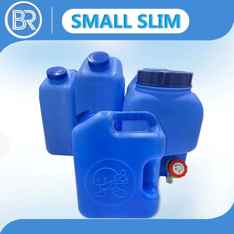 3L/6L Mini Slim Mineral Water Container 2.5 Gallon With Rotary Faucet ...