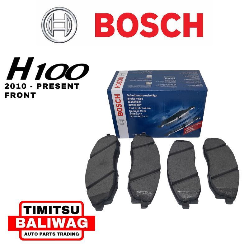 BOSCH FRONT BRAKE PADS FOR HYUNDAI H100 2010-PRESENT (BP0215N) | Shopee ...