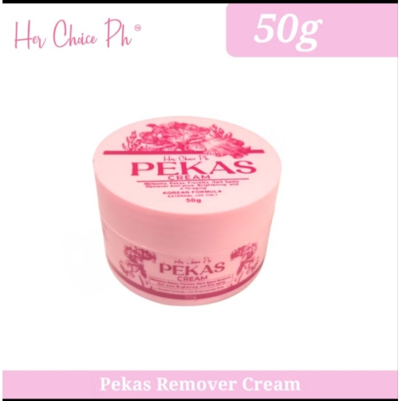 PEKAS MELASMA REMOVER CREAM-Her Choice Ph | Shopee Philippines