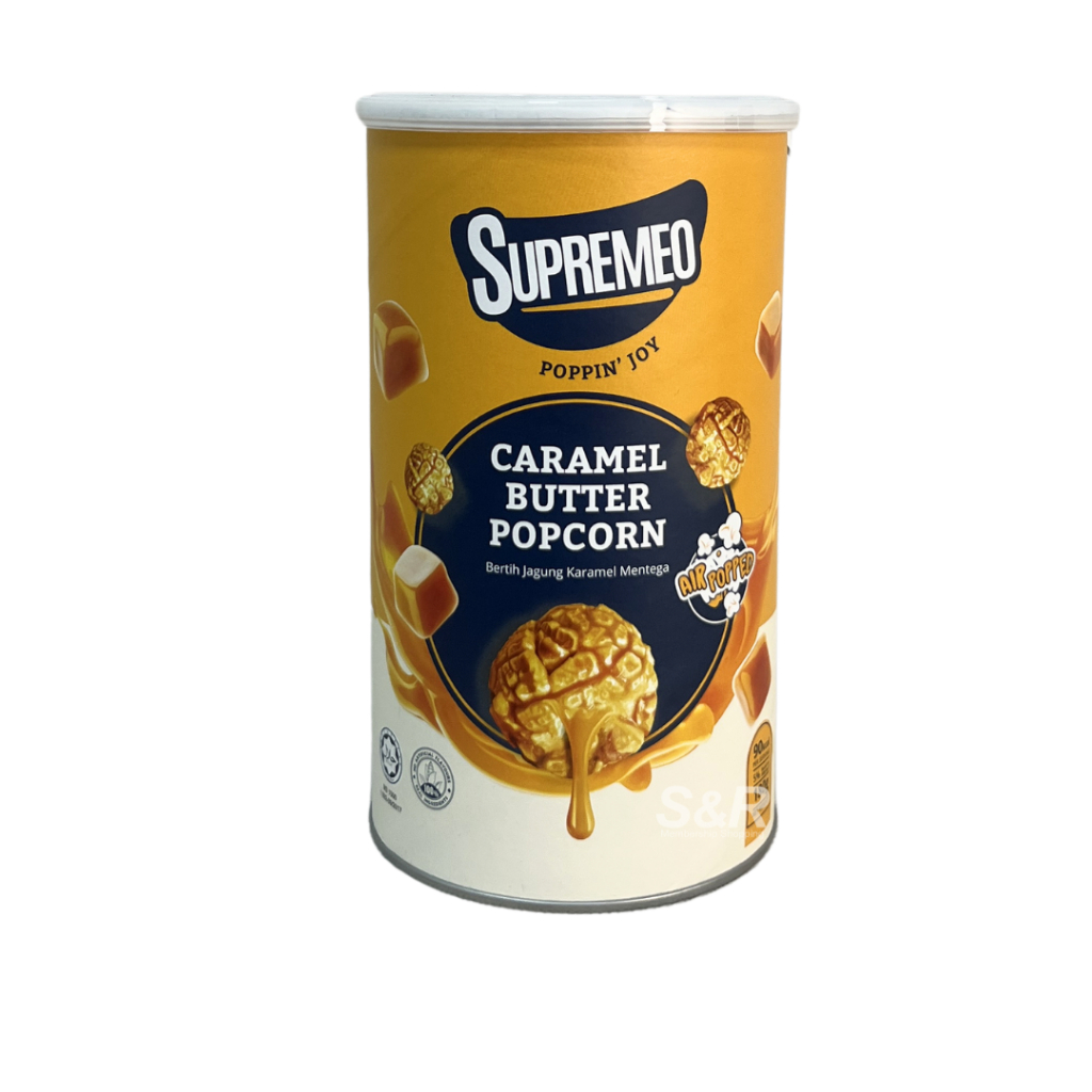 Supremeo Caramel Butter Popcorn 180g | Shopee Philippines