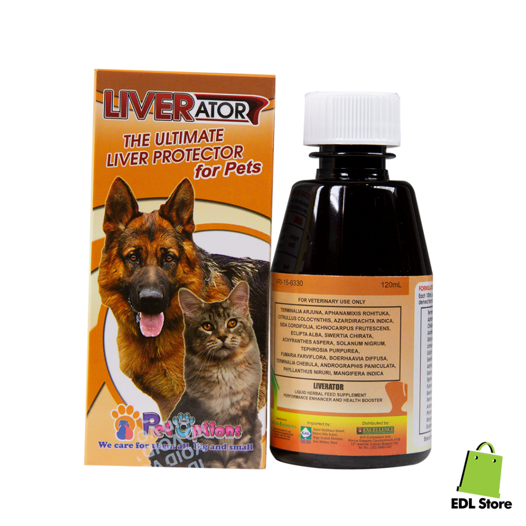 Pet Options: Liverator for Pet 120ml | Shopee Philippines
