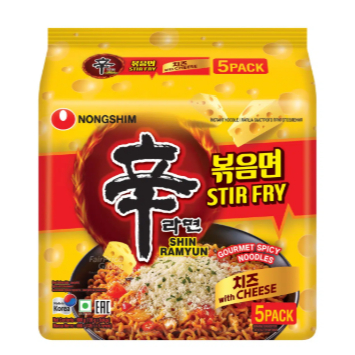Nongshim Shin Ramyun Instant Noodle - Stir Fry Cheese | Shopee Philippines