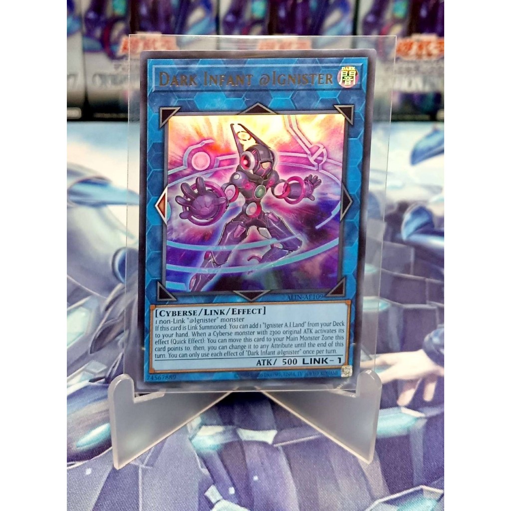 ALIN-AE109 Dark Infant @Ignister UR SCR YUGIOH CARD | Shopee Philippines