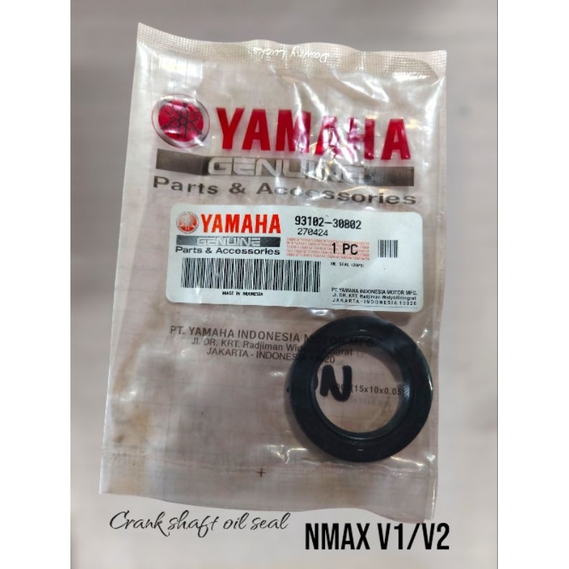 Crankshaft oil seal Yamaha nmax V1/V2 | Shopee Philippines