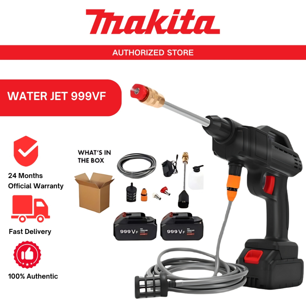 999vf Wireless Water Jet Portable Car Wash High Pressure Water Jet Gun ...